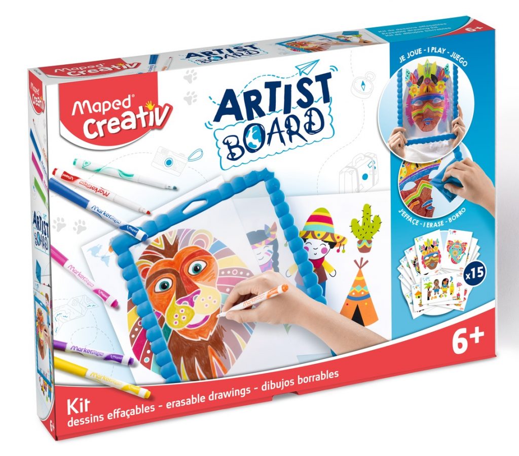 ARTIST BOARD – ERASABLE DRAWINGS – WHITE BOARD – Maped India