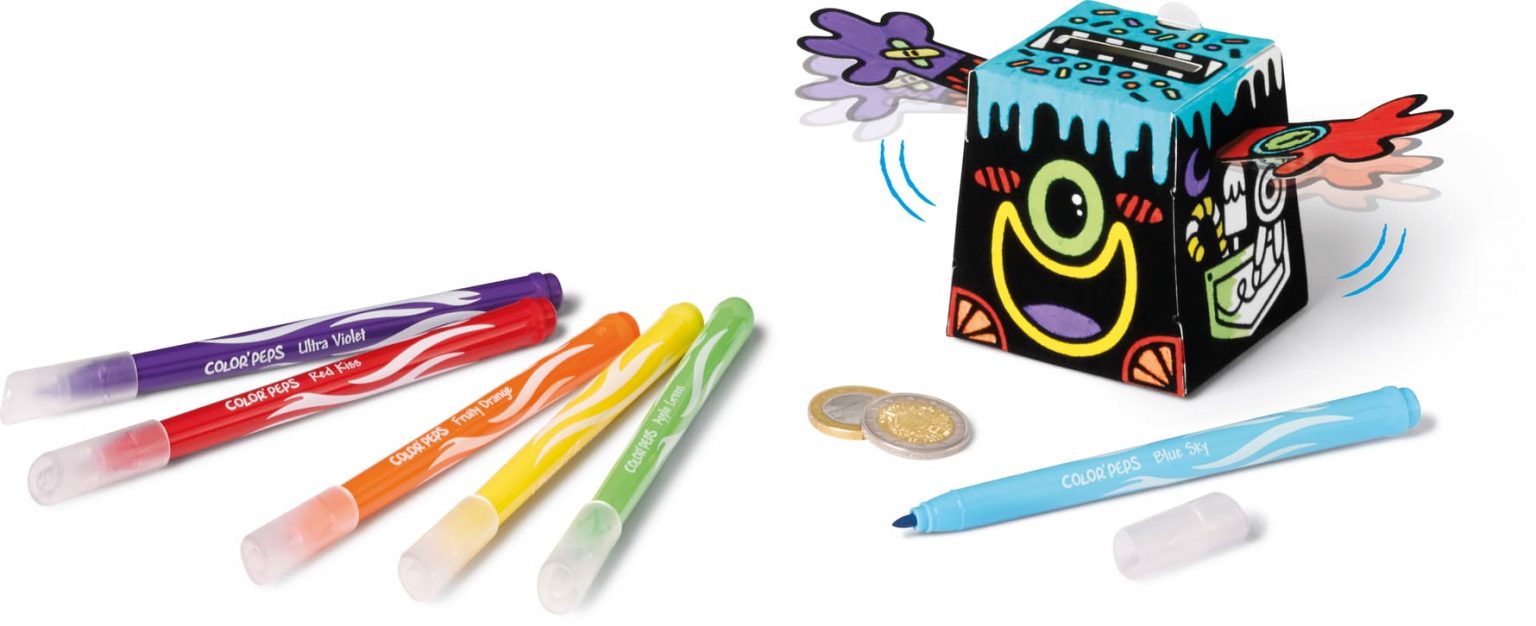 MINI BOX VELVET COLOURING – CREATIVE SET – Maped India