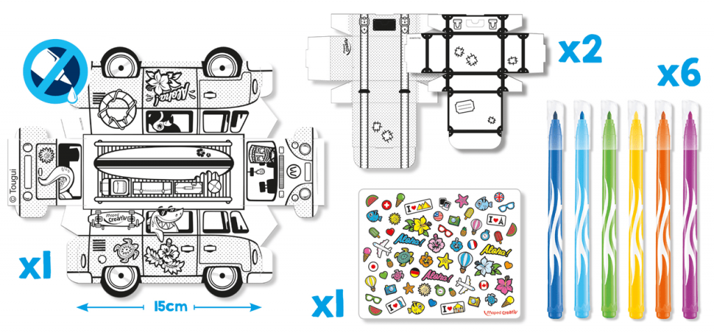 MAPED CREATIV CUSTOMIZABLE PAPER TOY – Maped India